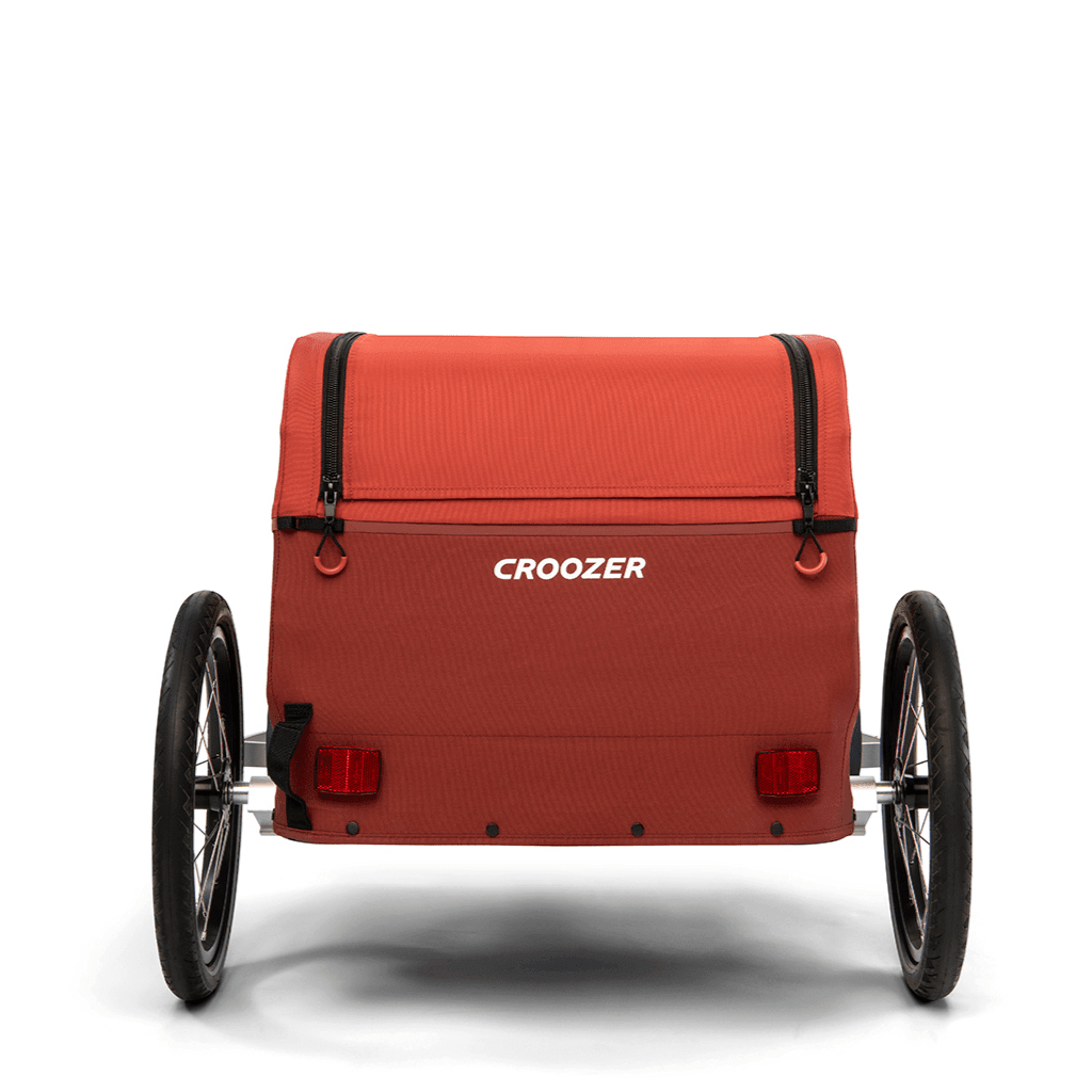 Croozer Tuure Cargo Bike Trailer | Large | Lava Red | 2023 | Free UK ...
